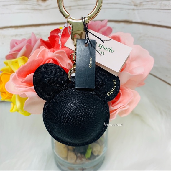 kate spade | Accessories | Kate Spade Minnie Mouse Key Bob Key Chain ...